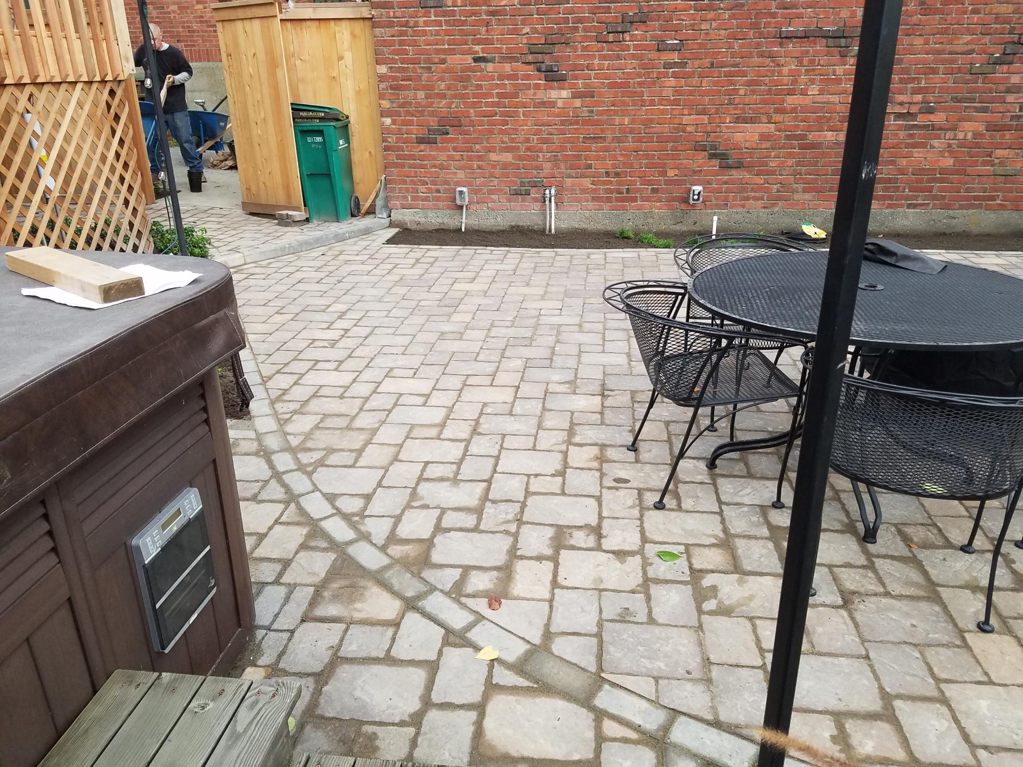 Paver Work, Retaining walls, Tree Removal | Portfolio: Past Projects ...